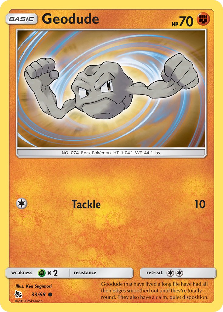 Tarjeta De Geodude